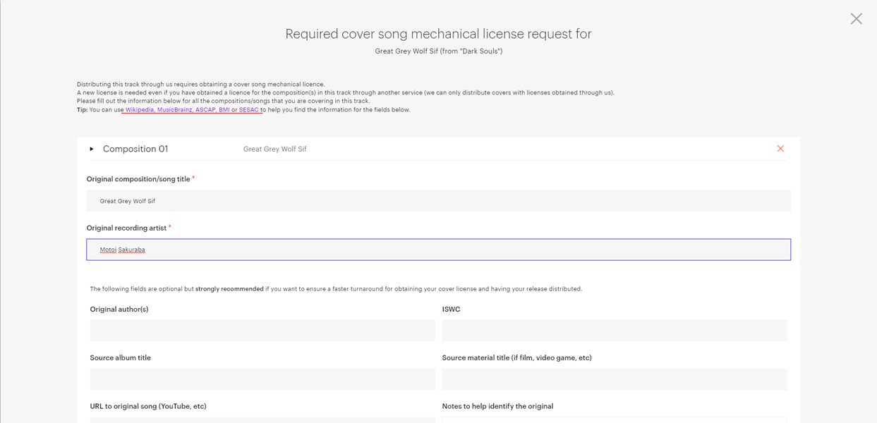 Creating a New Release – Soundrop Distribution