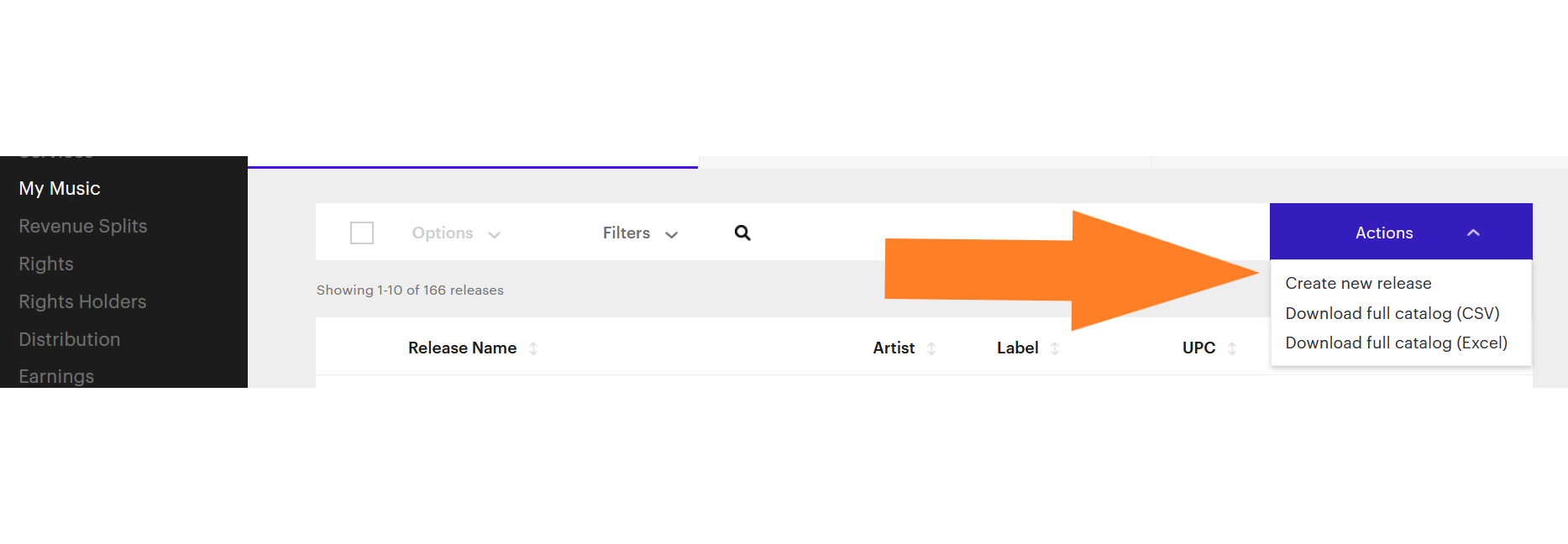 Creating a New Release – Soundrop Distribution